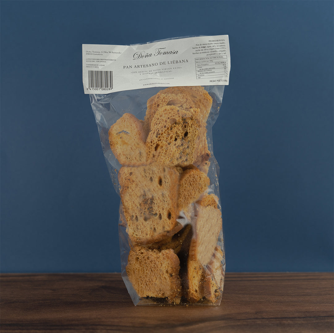 Pan de Liébana 80g - Doña Tomasa